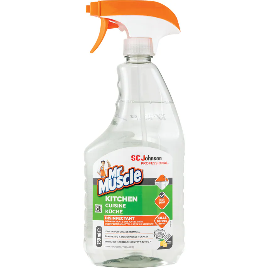 Mr Muscle Kitchen Cleaner 750ml | UK Cleaning Supplies
